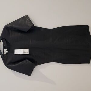 Frame Denim | Dresses | Nwt Frame Denim Black Buttery Soft Lamb Leather ...
